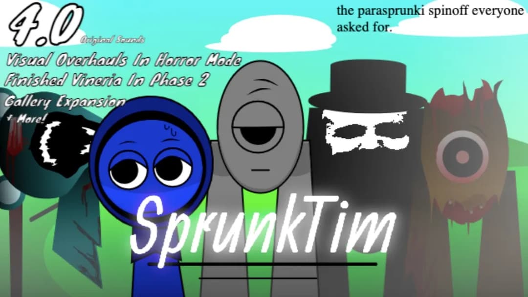 ParaSprunki but SprunkTim - Sprunky Games